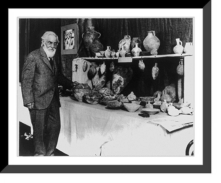 Historic Framed Print, [Sir Flinders Petrie, 1853-1942, full-length ...