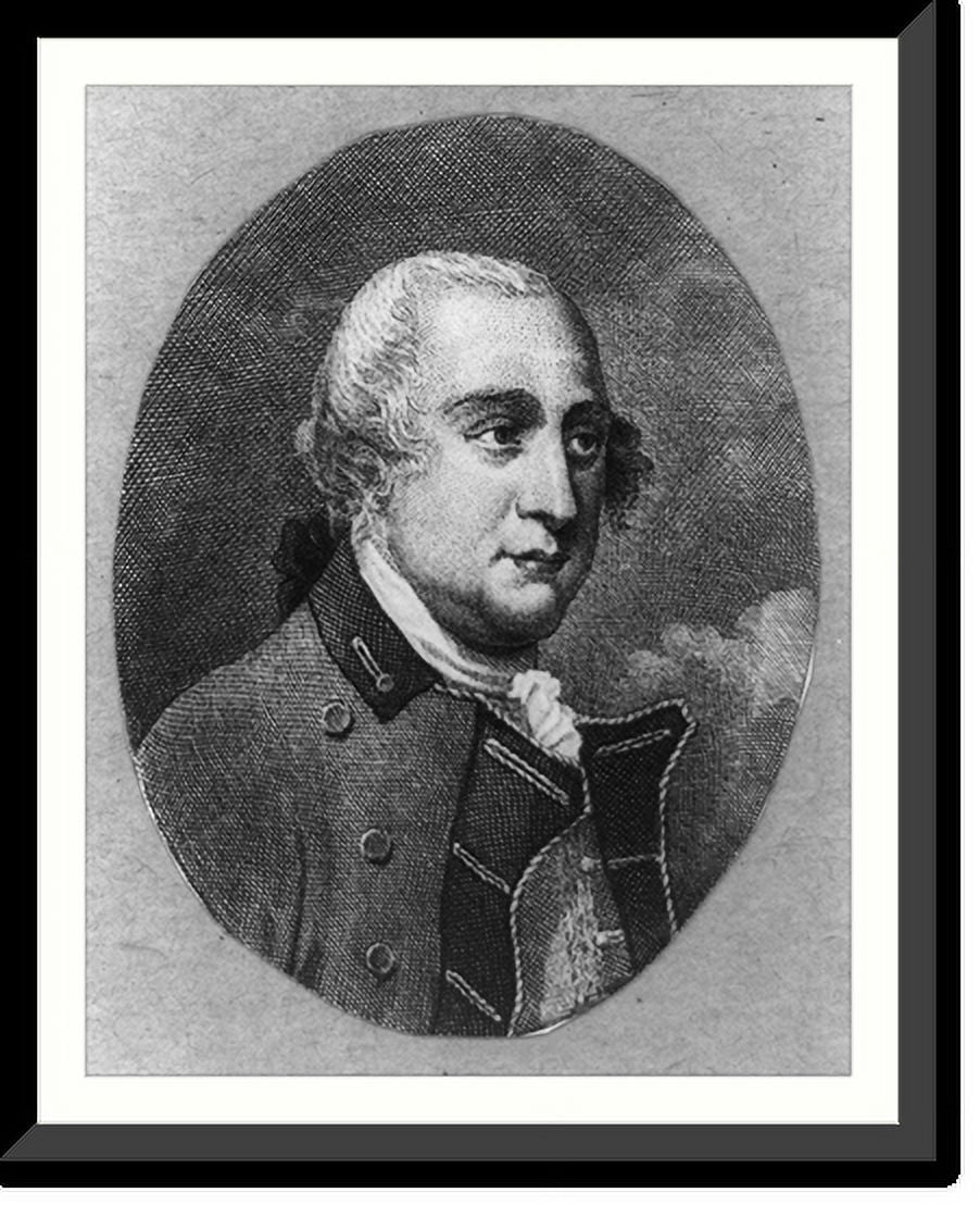 Historic Framed Print, [Sir Guy Carleton, head-and-shoulders portrait ...
