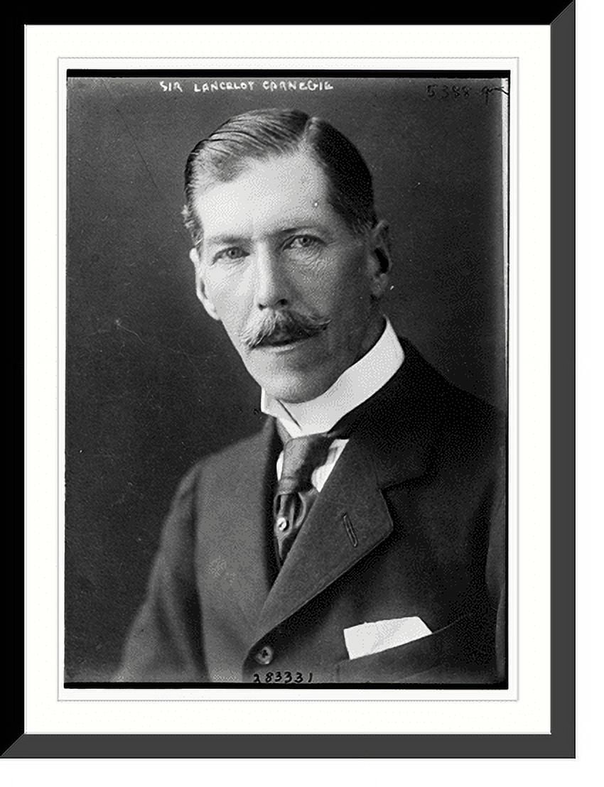 Historic Framed Print, Sir Lancelot Carnegie, 17-7/8" x 21-7/8 ...