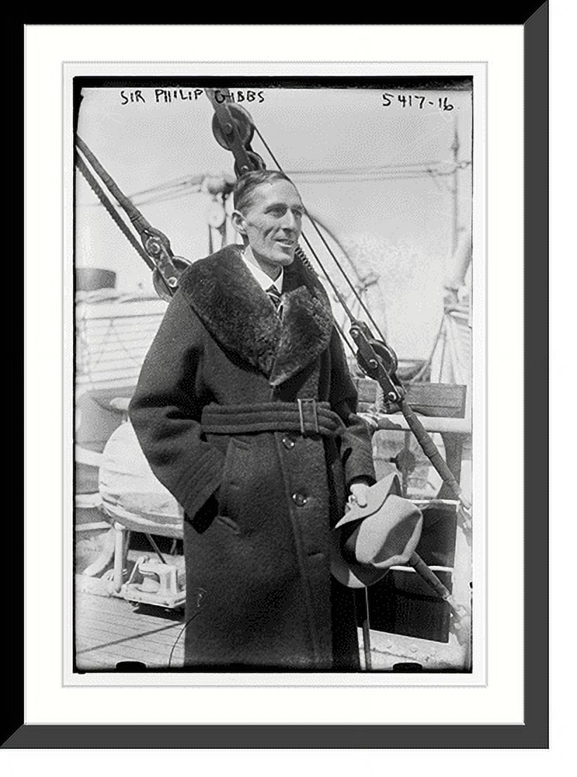 Historic Framed Print, Sir Philip Gibbs, 17-7/8" x 21-7/8" - Walmart.com
