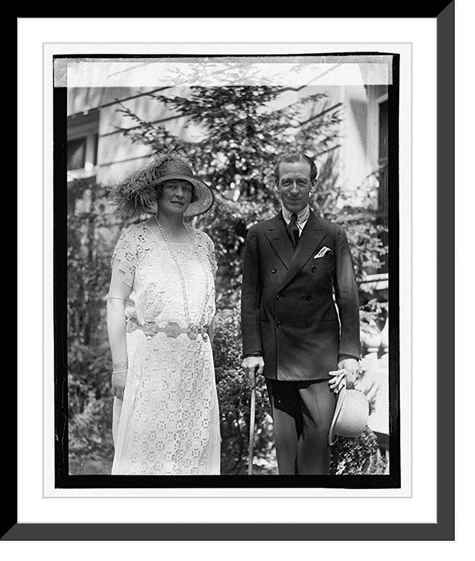 Historic Framed Print, Sir Roderick Jones & Lady Jones, [9/27/23], 17-7 ...