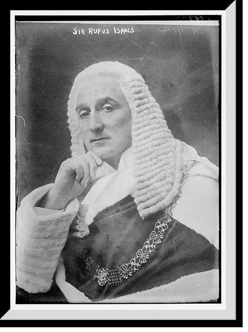 Historic Framed Print, Sir Rufus Isaacs, 17-7/8" x 21-7/8" - Walmart.com