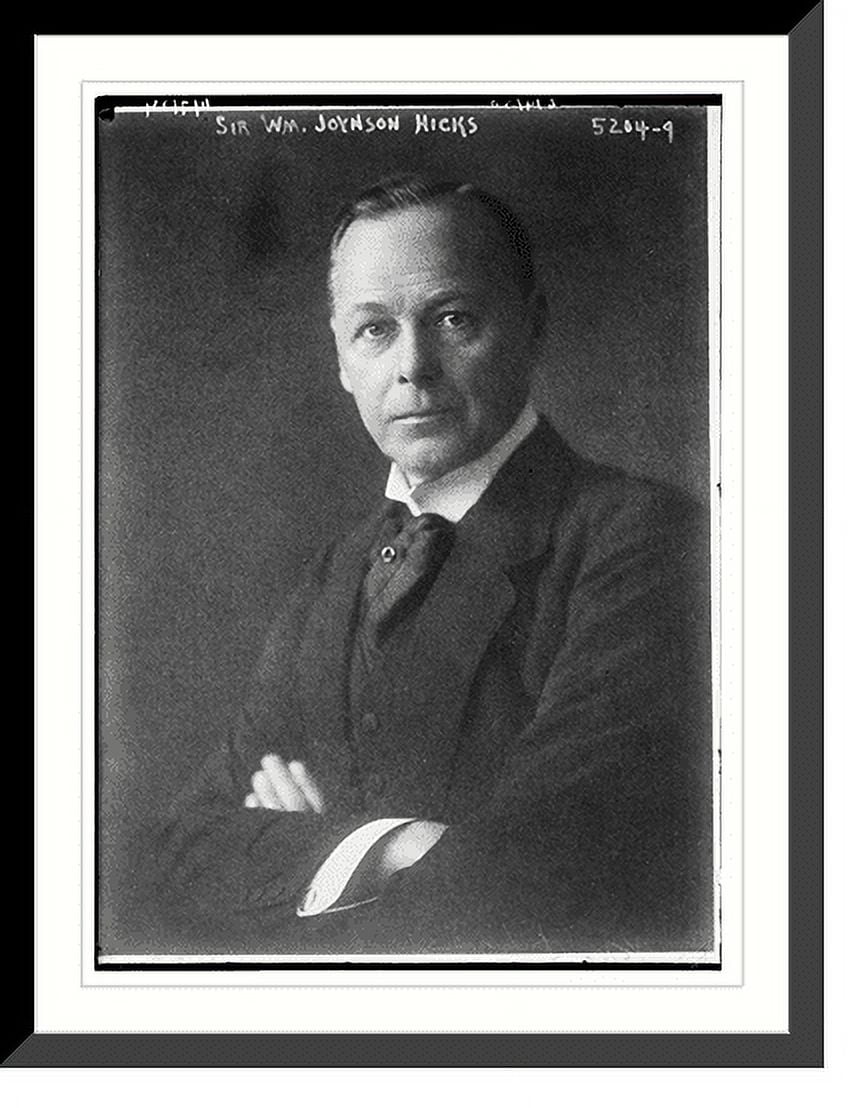 Historic Framed Print, Sir Wm. Johnson Hicks, 17-7/8" x 21-7/8 ...