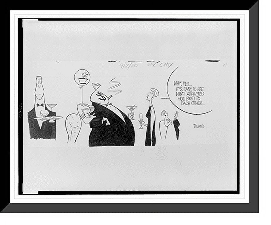 Historic Framed Print, Six chix. Why, yes. it's easy to see what ...