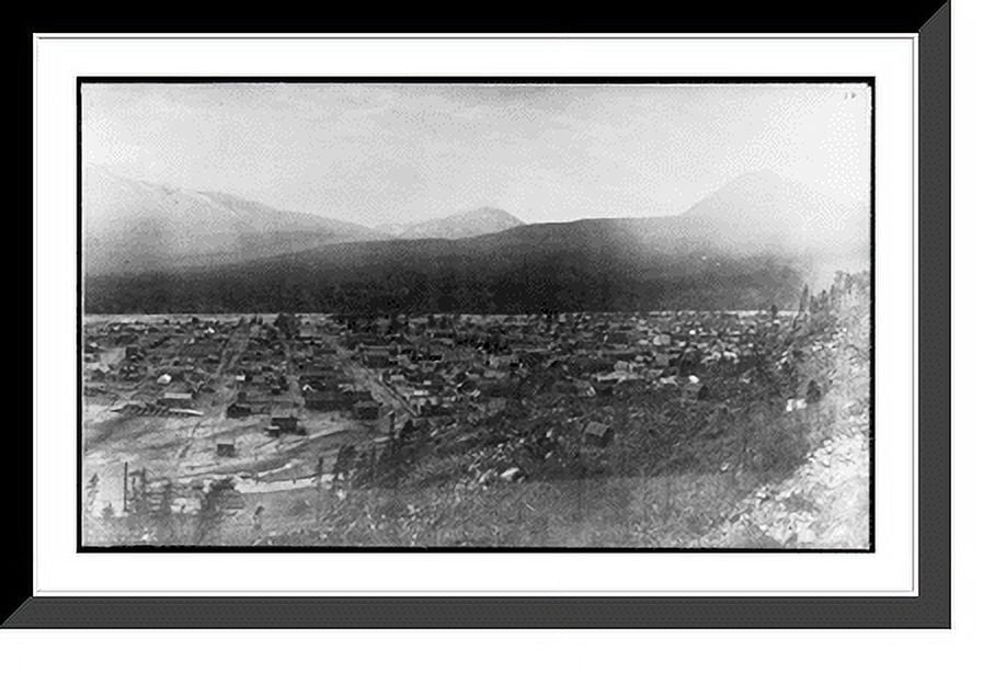 Historic Framed Print, Skagway, Alaska, 1899 - 2, 17-7/8" x 21-7/8 ...