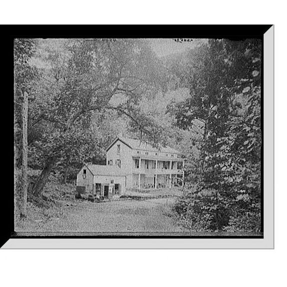 Historic Framed Print, [Sleepy Hollow, Rip Van Winkle House, Catskill ...