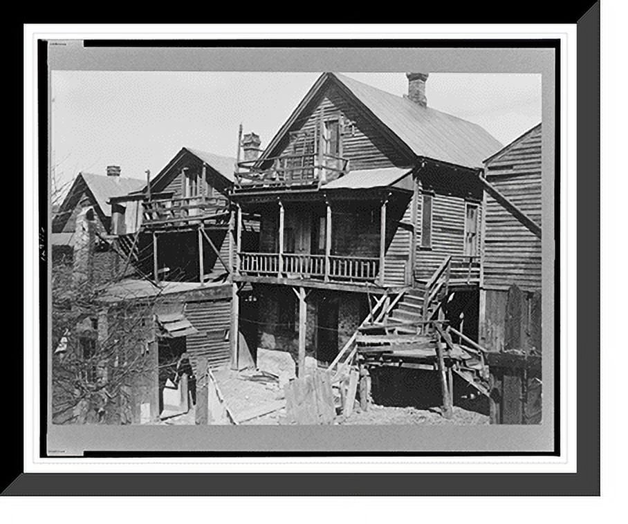 Historic Framed Print, Slums. Milwaukee, Wisconsin, 17-7/8" x 21-7/8 ...