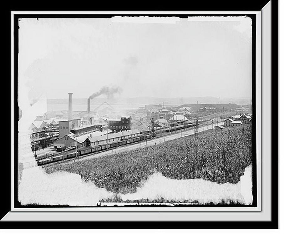 Historic Framed Print, Solvay Process Co.'s plant, Syracuse [i.e ...