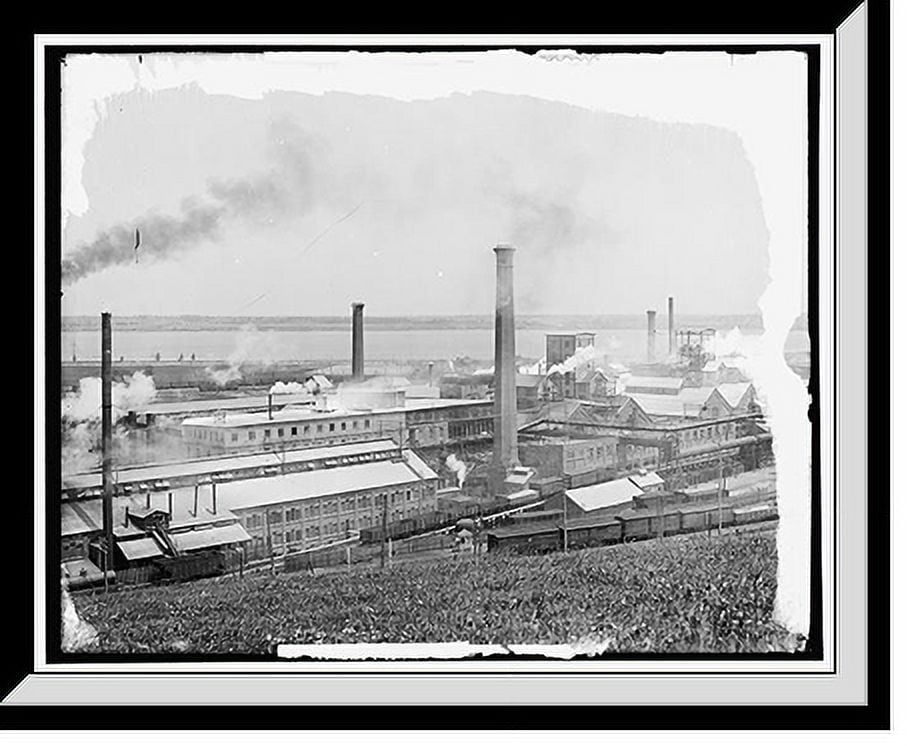 Historic Framed Print, Solvay Process Co.'s plant, Syracuse [i.e ...
