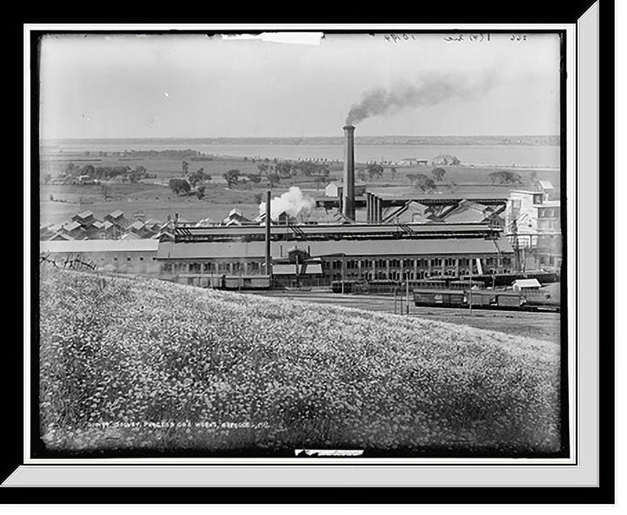 Historic Framed Print, Solvay Process Co.'s works, Syracuse [i.e ...