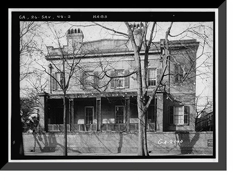 Historic Framed Print, Sorrel-Weed House, 6 West Harris Street ...