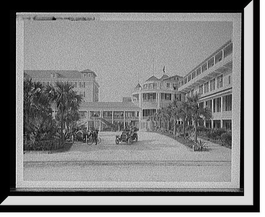 Historic Framed Print, South entrance, Hotel Ormond, Ormond, Fla., 17-7 ...