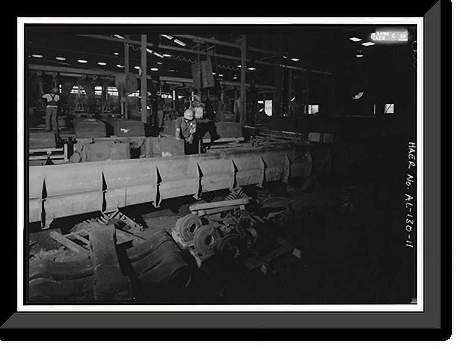 Historic Framed Print, Southern Ductile Casting Company, Centerville ...