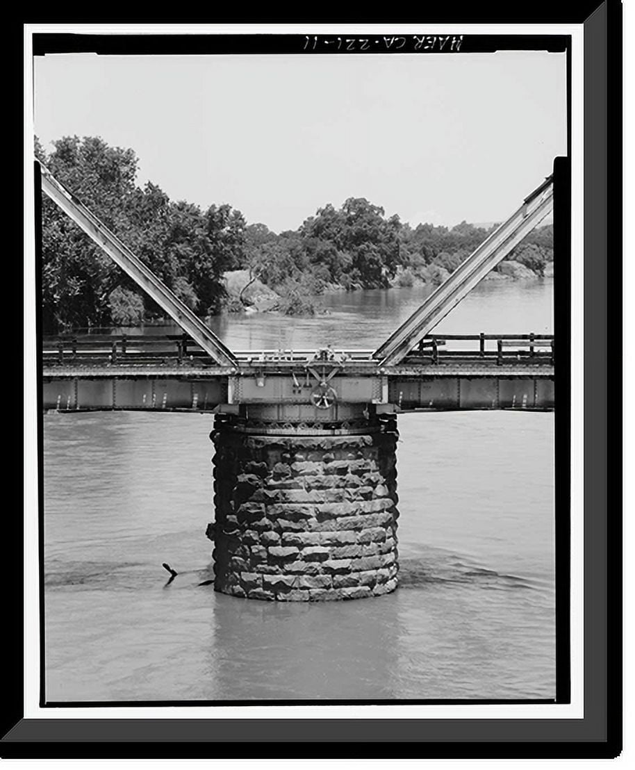 Historic Framed Print, Southern Pacific Railroad Shasta Route, Bridge ...