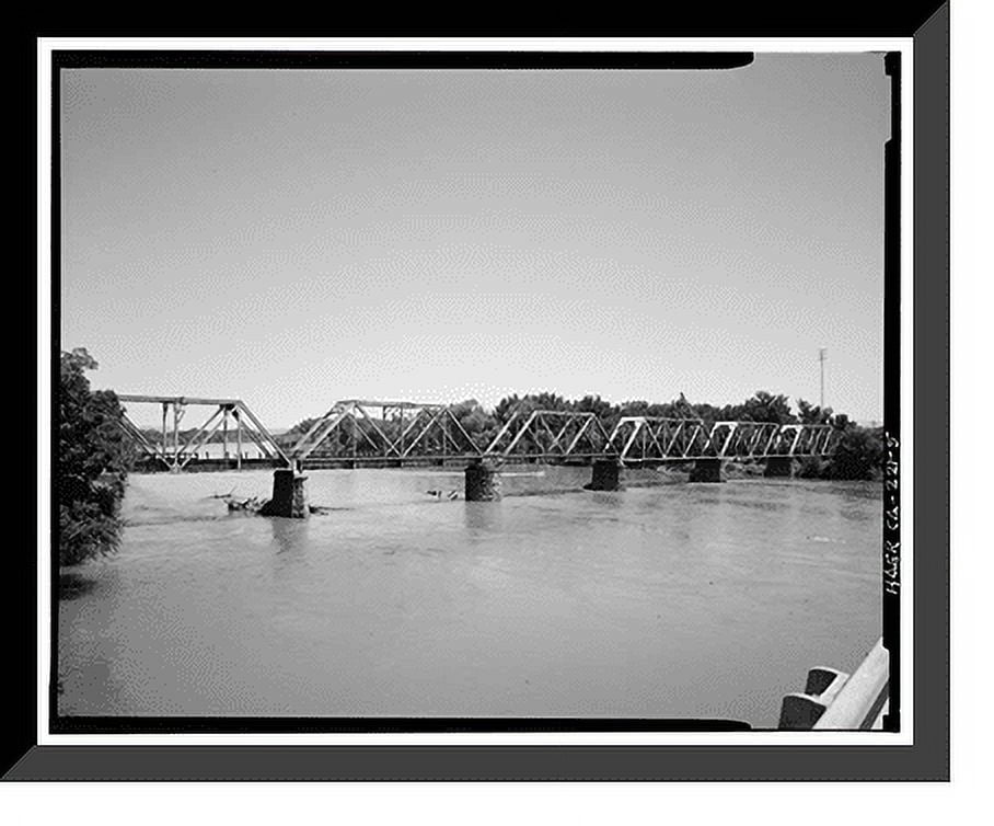 Historic Framed Print, Southern Pacific Railroad Shasta Route, Bridge ...