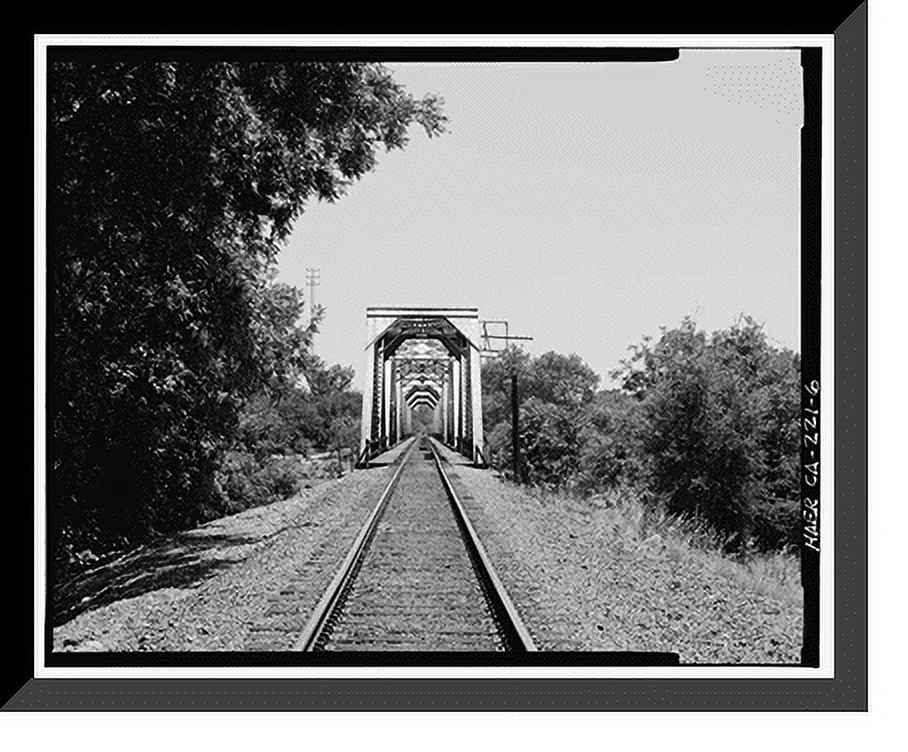 Historic Framed Print, Southern Pacific Railroad Shasta Route, Bridge ...