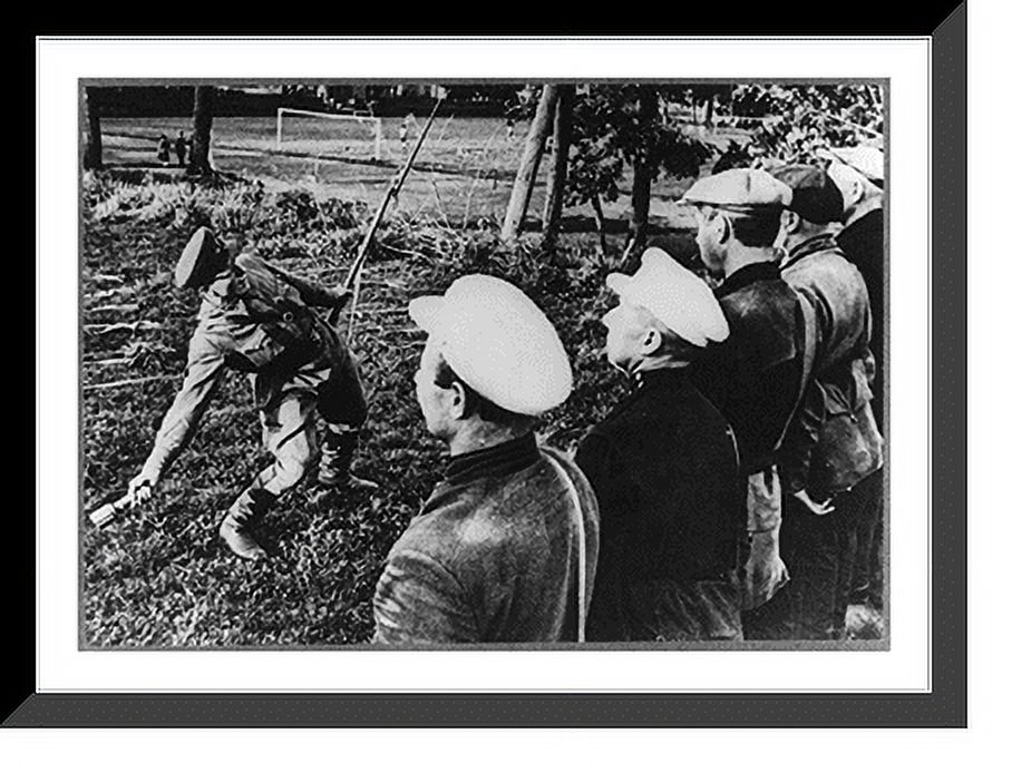 Historic Framed Print, [Soviet guerrilla activity in Russia, WWII ...