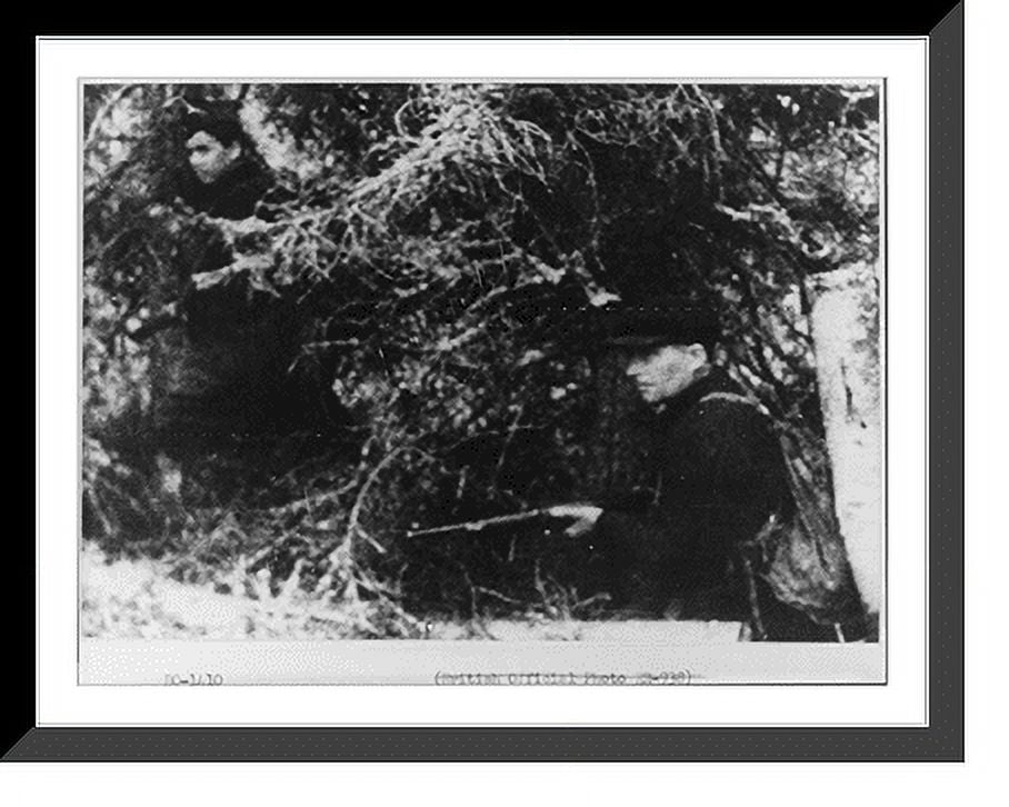 Historic Framed Print, [Soviet guerrilla activity in Russia, WWII: 2 ...