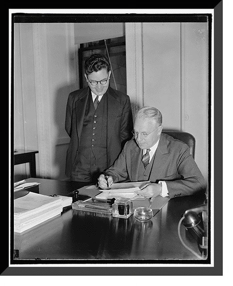 Historic Framed Print, Special to the Monitor. Chief of the Cultural ...