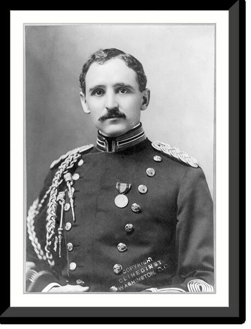 Historic Framed Print, [Spencer Cosby, half-length portrait, in army ...