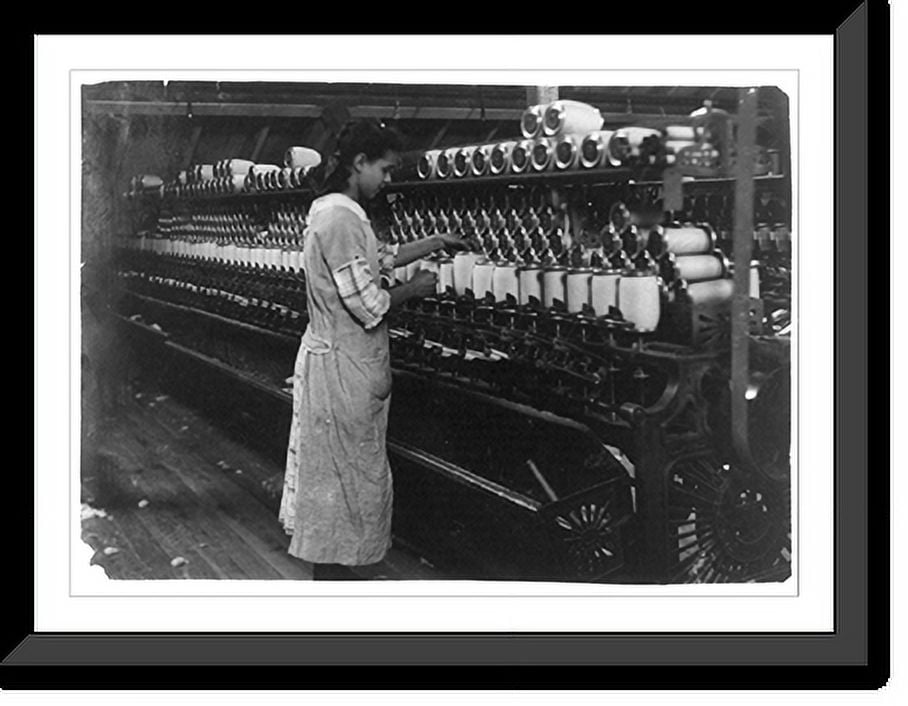 Historic Framed Print, [Spooler tender - American Linen Co.] Location ...