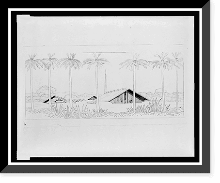 Historic Framed Print, [St. Boniface Episcopal Church, Siesta Key ...