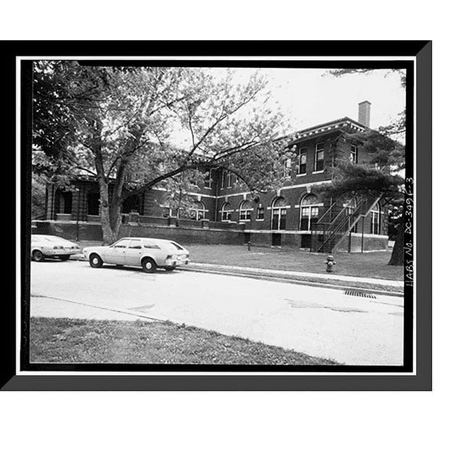 Historic Framed Print, St. Elizabeths Hospital, L Building (No. 64 ...