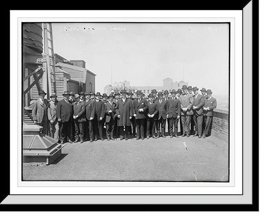 Historic Framed Print, Staff of Musical America, 17-7/8" x 21-7/8 ...