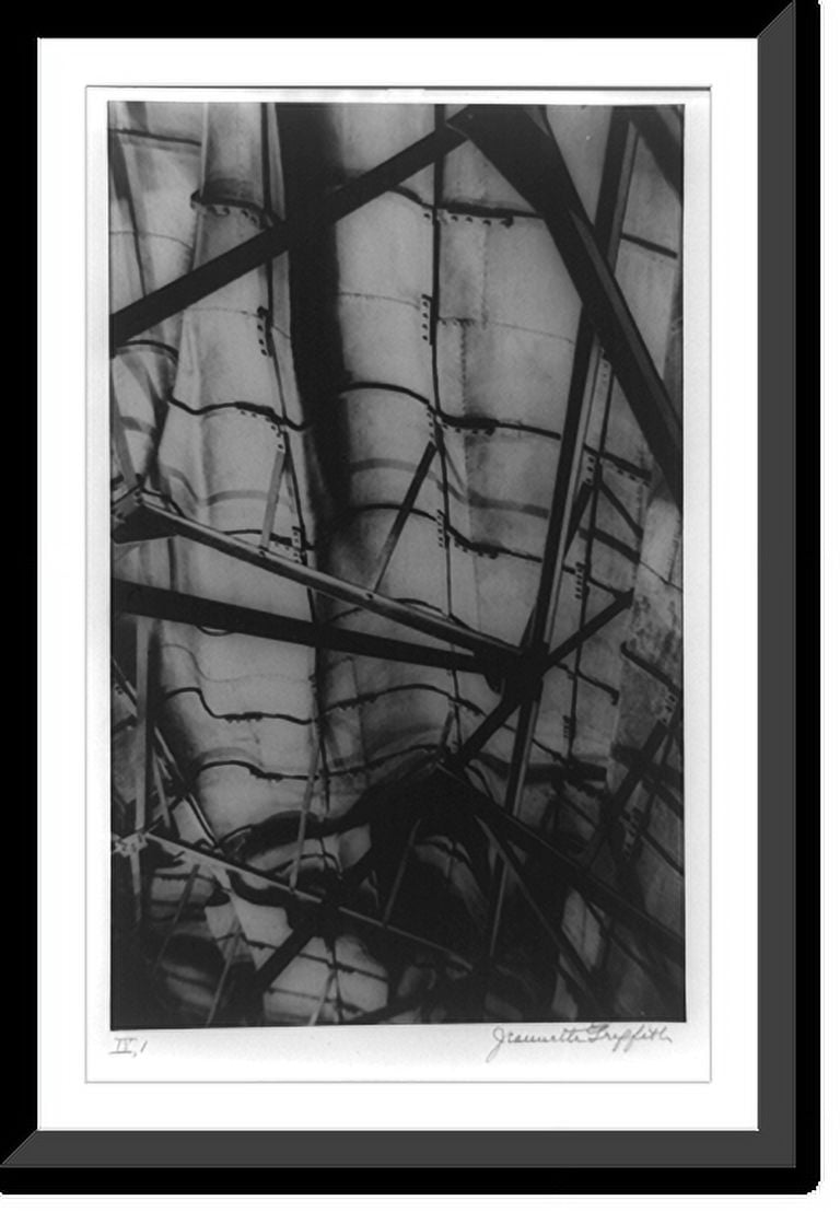 Historic Framed Print, [Statue of Liberty: Copper plates which form the ...