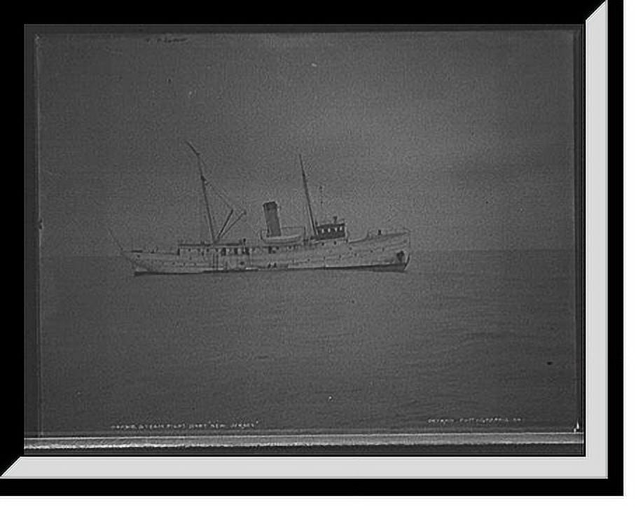 Historic Framed Print, Steam pilot boat New Jersey, 17-7/8" x 21-7/8 ...