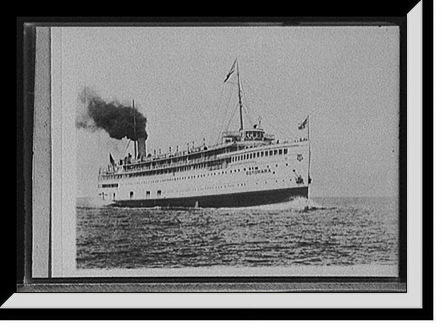 Historic Framed Print, [Steamer Octorara, Great Lake Transit Co.], 17-7 ...