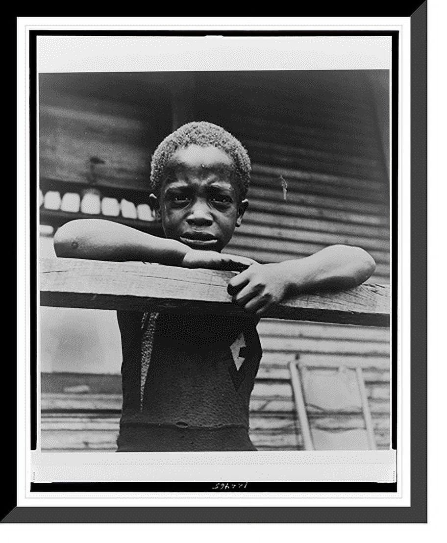 Historic Framed Print, Steelworker's son, Pittsburgh, 1935, 17-7/8" x ...