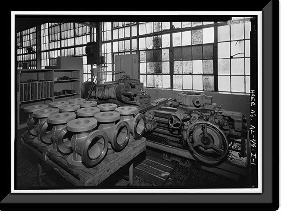 Historic Framed Print, Stockham Pipe & Fittings Company, Valve Assembly ...