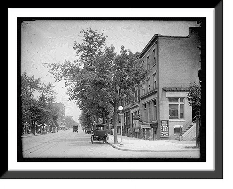 Historic Framed Print, [Street scene, H St., Washington, D.C.], 17-7/8 ...