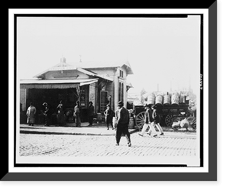 Historic Framed Print, [Sullivans' Cafe, Washington, D.C.], 17-7/8" x ...