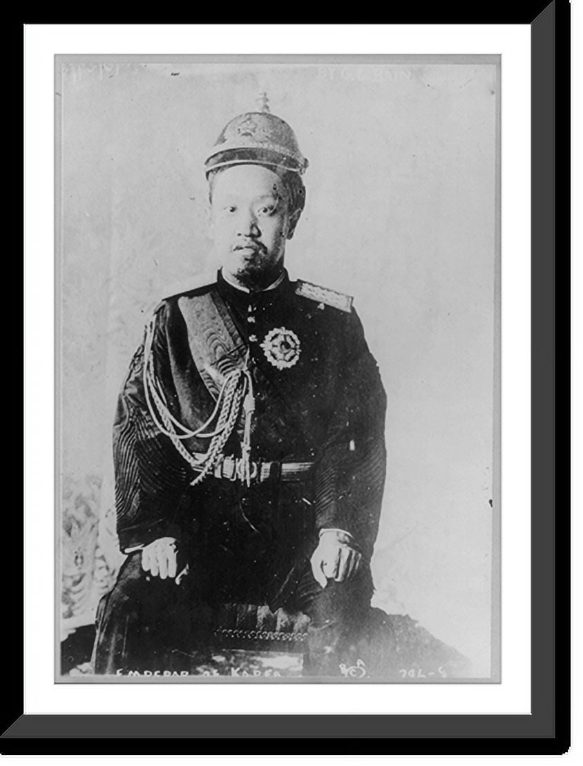 Historic Framed Print, Sunjong, emperor of Korea, 1874-1926, 17-7/8" x ...