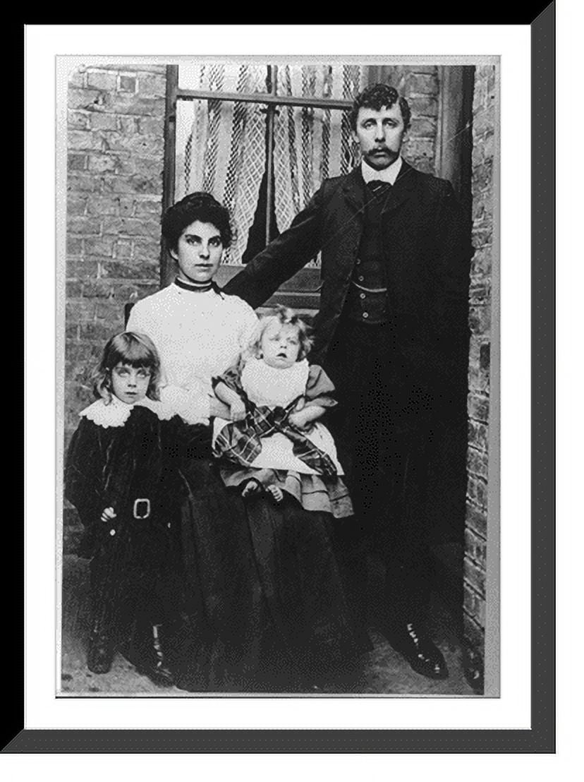 Historic Framed Print, Survivors of TITANIC - family group, 17-7/8" x ...