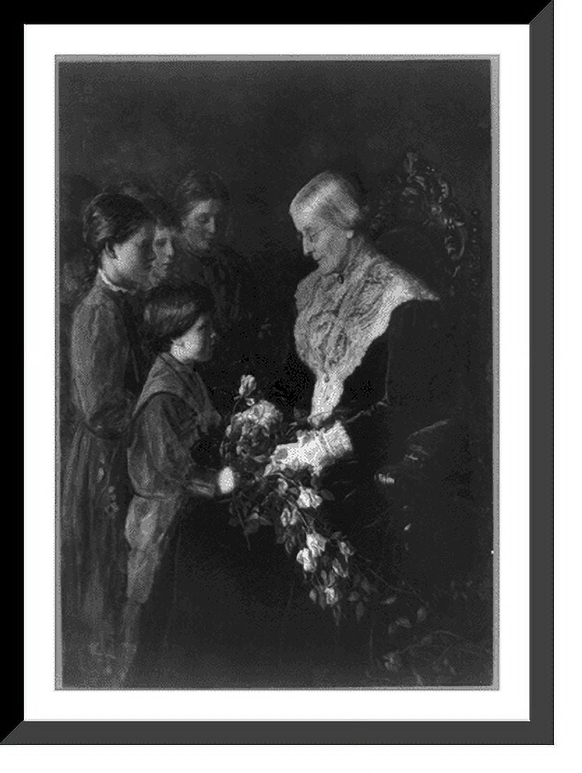 Historic Framed Print, Susan B. (Susan Brownell) Anthony, 1820-1906 - 3 ...