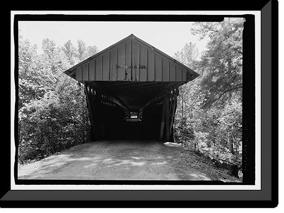 Historic Framed Print, Swann Bridge, Spanning Locust Fork of Black ...