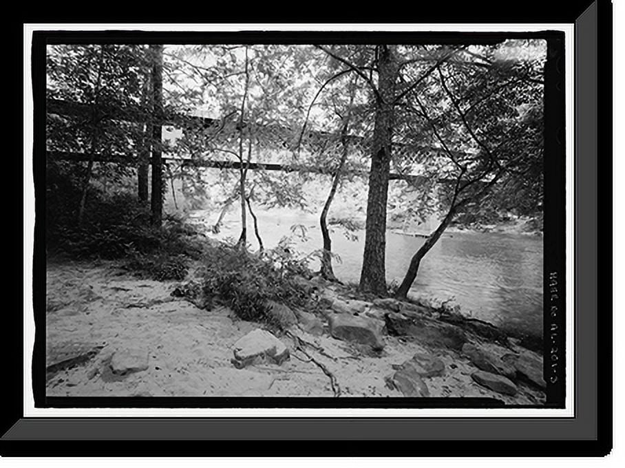 Historic Framed Print, Swann Bridge, Spanning Locust Fork of Black ...