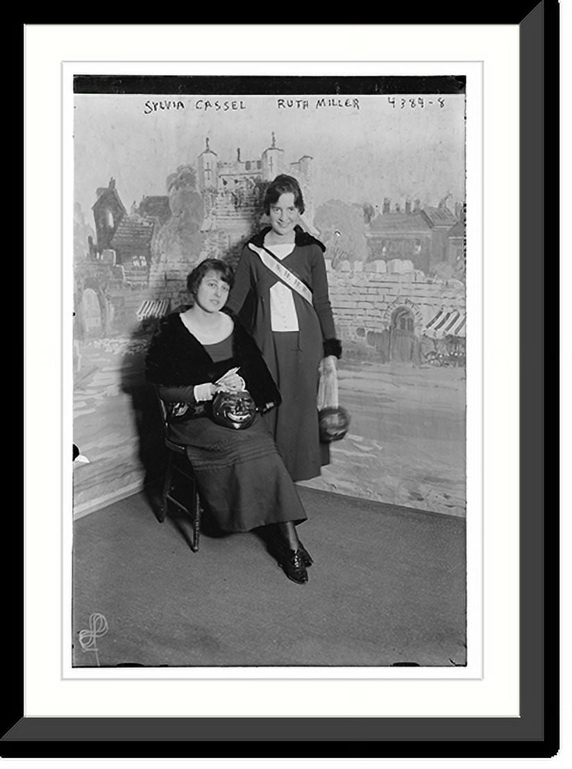 Historic Framed Print, Sylvia Cassel, Ruth Miller, 17-7/8" x 21-7/8 ...