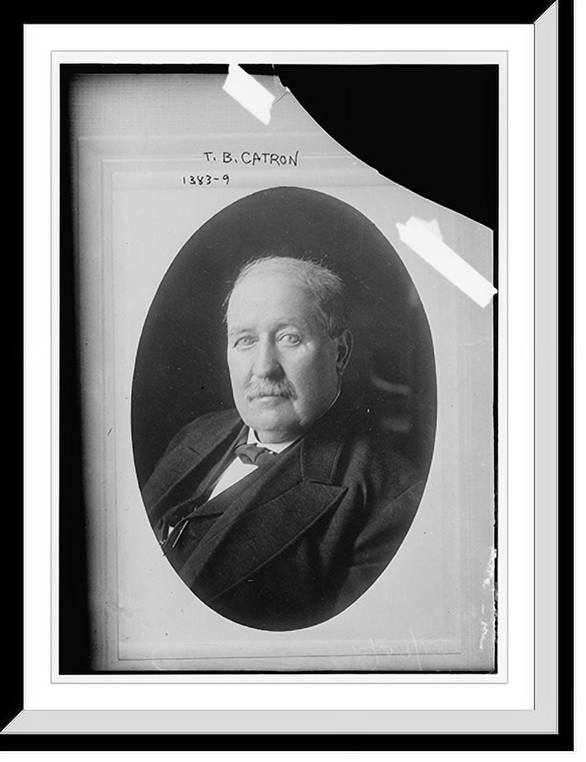Historic Framed Print, T.B. Catron, 17-7/8" x 21-7/8" - Walmart.com