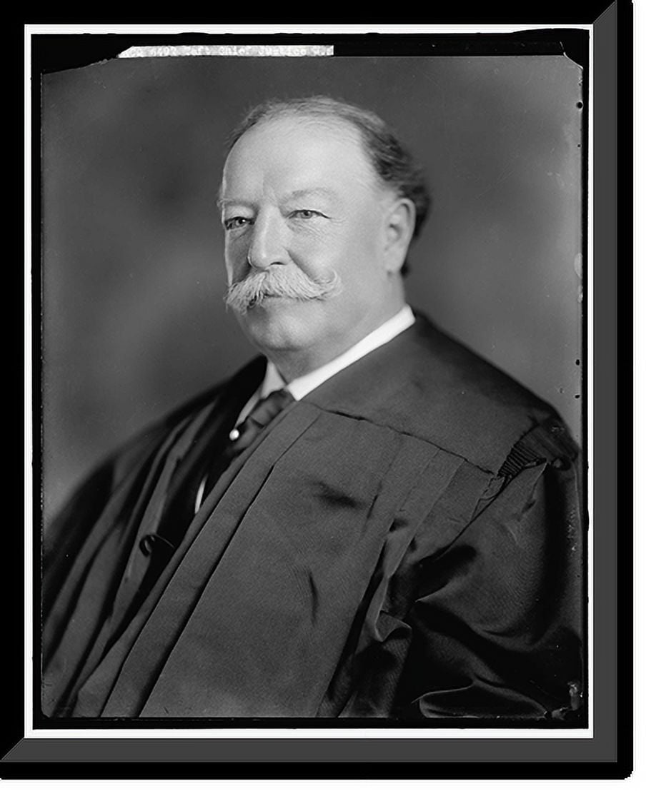 Historic Framed Print, TAFT, WILLIAM HOWARD. AS CHIEF JUSTICE - 11, 17 ...