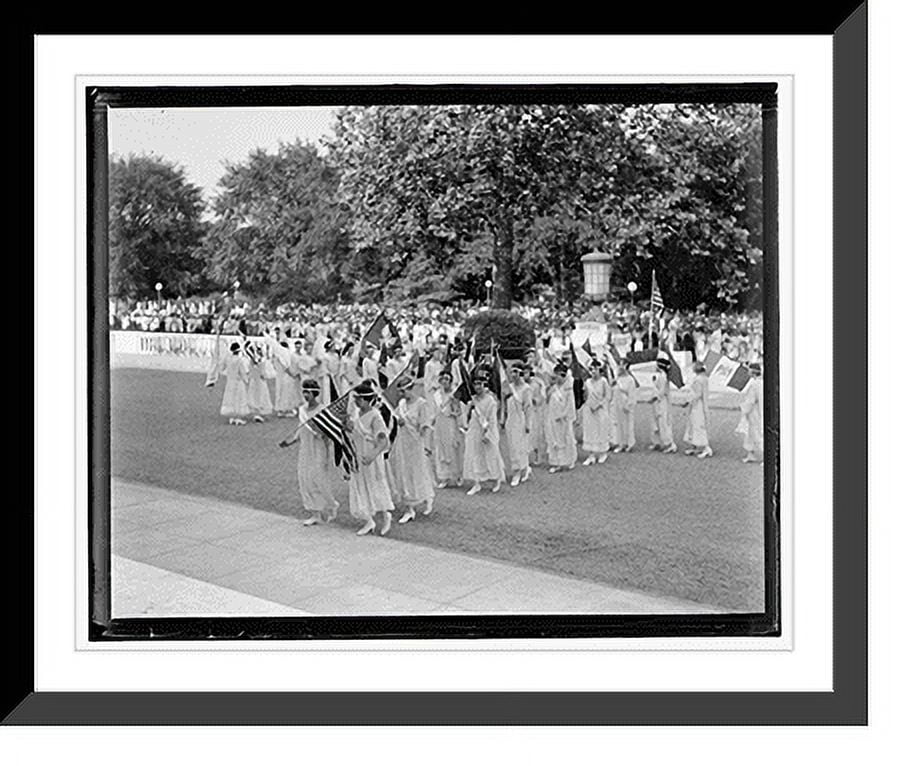 Historic Framed Print, Tableau, July 4, 1919, 17-7/8" x 21-7/8 ...