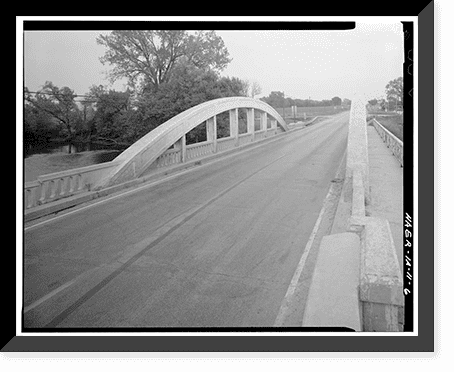 Historic Framed Print, Taylor Bridge, Spanning Winnebago River, U.S ...