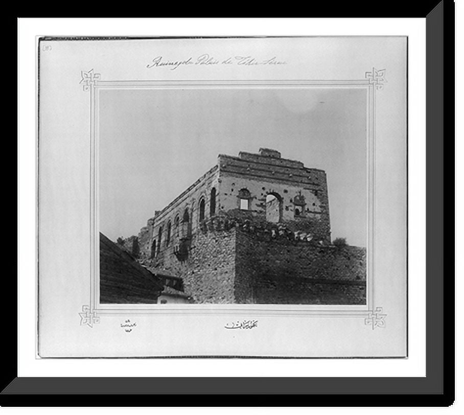 Historic Framed Print, [Tekfur Sarayi (palace)].Lieutenant Colonel of ...