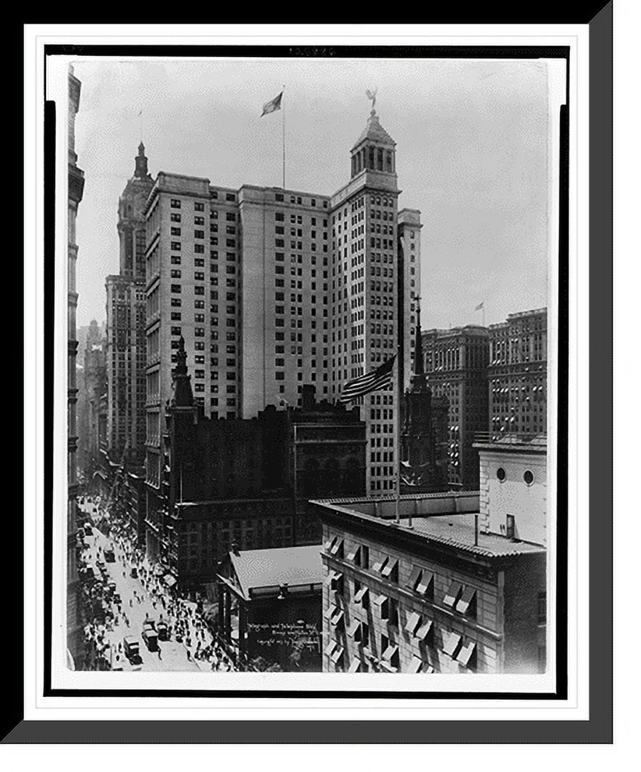 Historic Framed Print, Telegraph and Telephone Bldg., B'way and ...