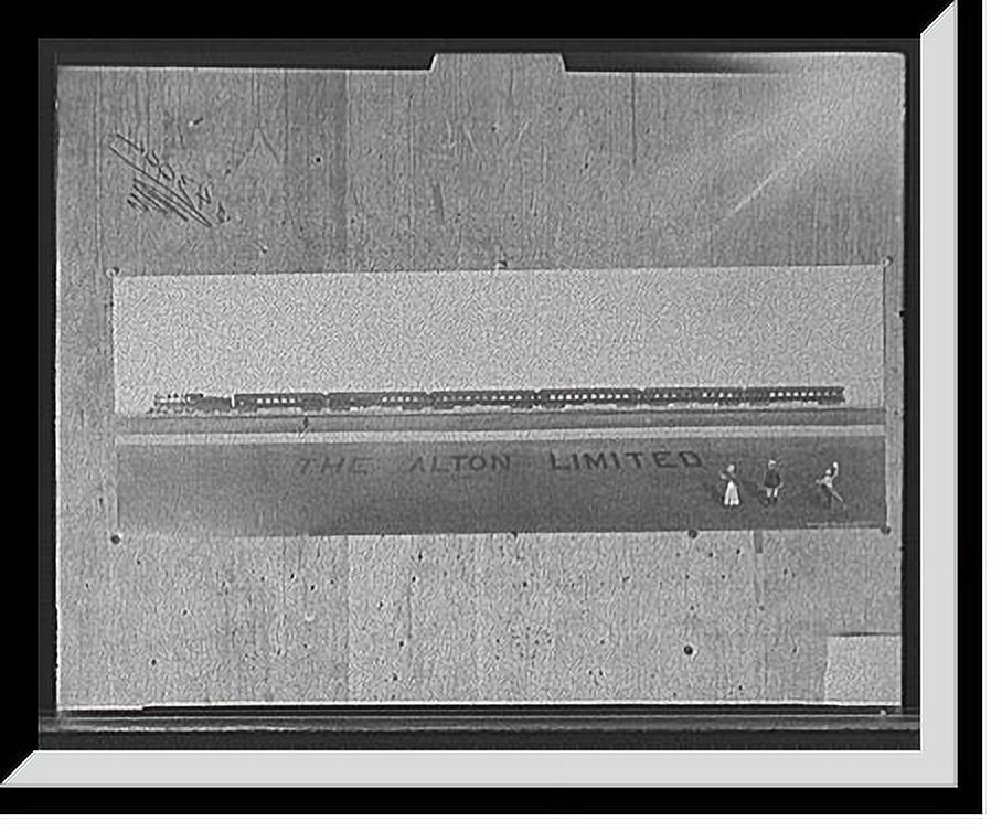 Historic Framed Print, The Alton Limited, 17-7/8" x 21-7/8" - Walmart.com