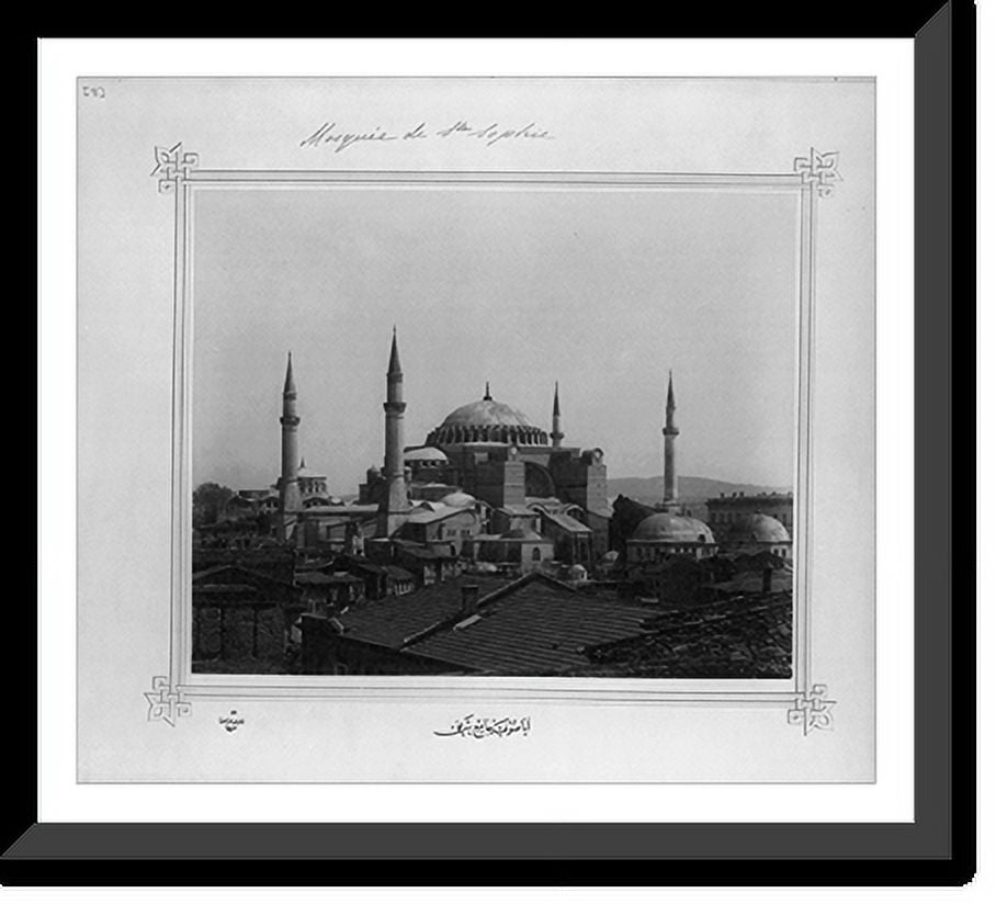 Historic Framed Print, [The Ayasofya Camii (mosque)].Lieutenant Colonel ...