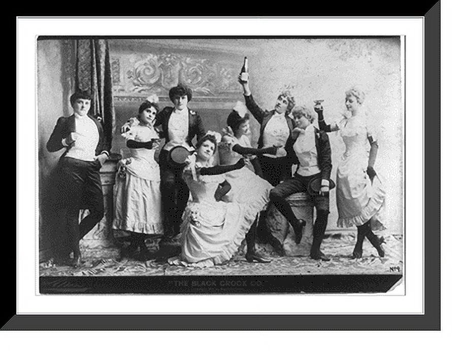 Historic Framed Print, The Black Crook Co., 17-7/8" x 21-7/8" - Walmart.com